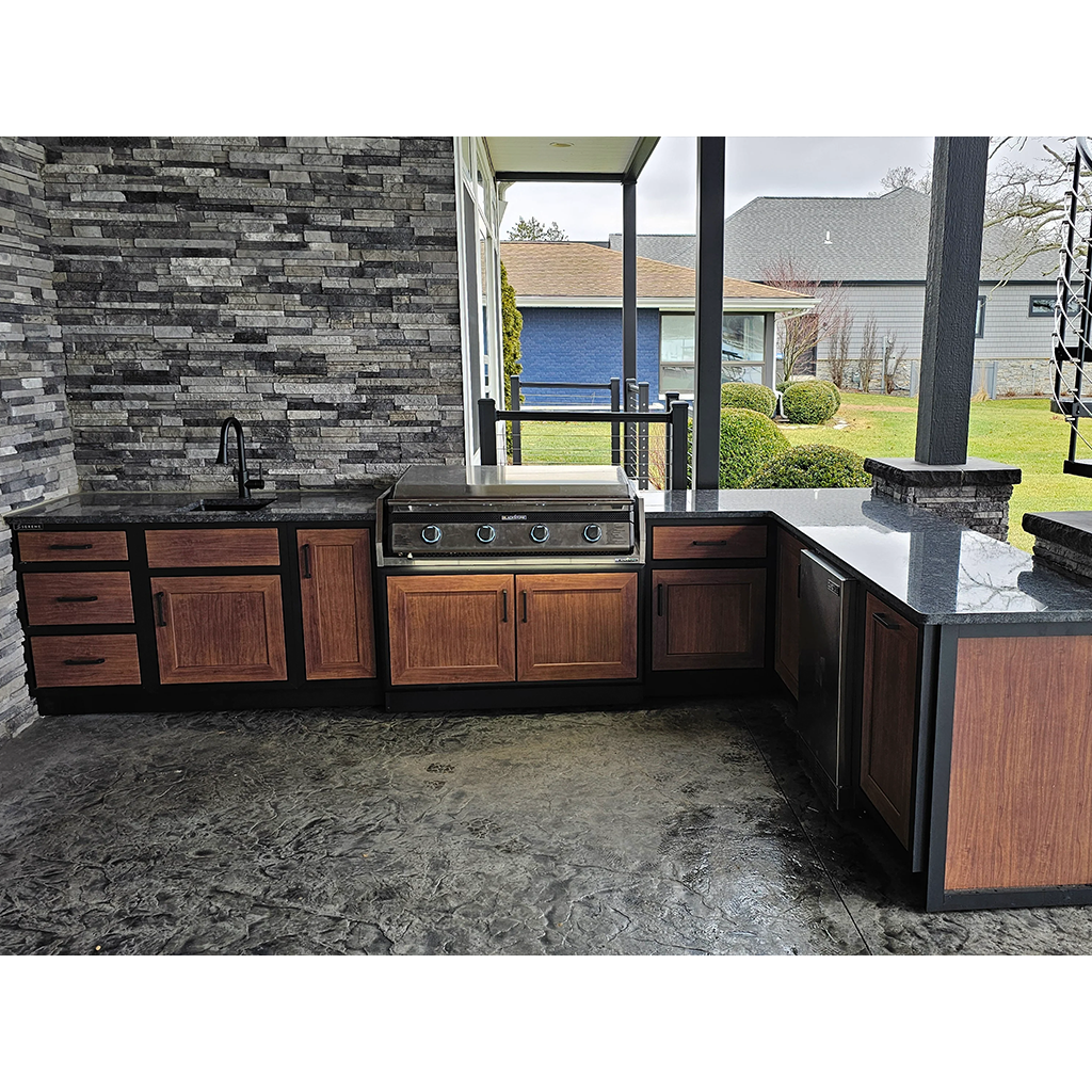 Scott - L Shape Kitchen 151" x 92" – Serene